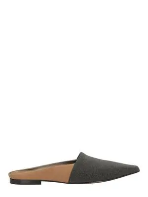 Brunello Cucinelli Pointed Toe Mules - Black