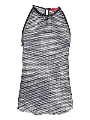 MAXCO. Max&co. Sleeveless Vest With Crystal Embellishments - Gray