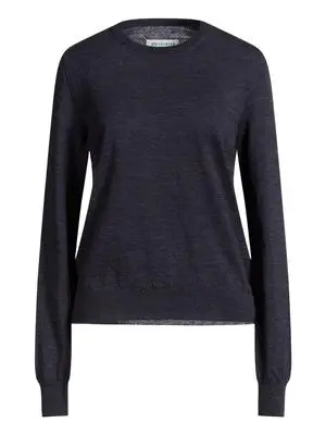 MAISON MARGIELA Lightweight Wool Knit Sweater - Black