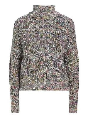 ISABEL MARANT ÉTOILE Isabel Marant Etoile Multicolor Turtleneck Sweater
