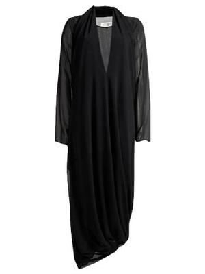 MAISON MARGIELA Long-sleeved Flared Dress - Black