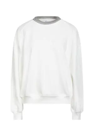 Brunello Cucinelli Crewneck Sweatshirt - White