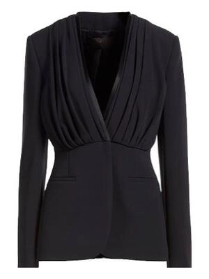 Max Mara Single-breasted Suit Jacket - Black