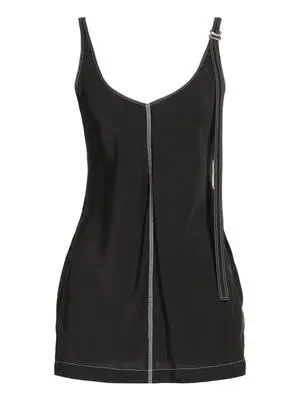 Sportmax Sleeveless Deep V-neck Vest - Black