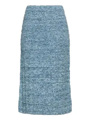 MAISON MARGIELA Maison Margiela Flared Knit Midi Skirt