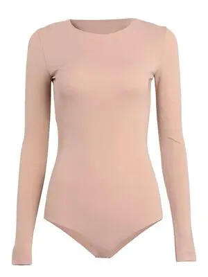 MAISON MARGIELA Maison Margiela Long-Sleeved Bodysuit Nude