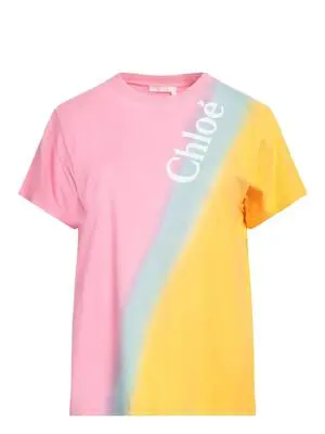 CHLOÉ Chloe Tie-Dye Jersey Printed T-Shirt
