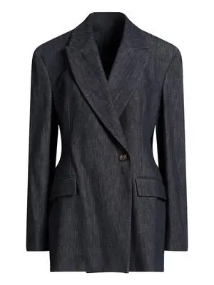 Brunello Cucinelli Single-breasted Blazer - Black