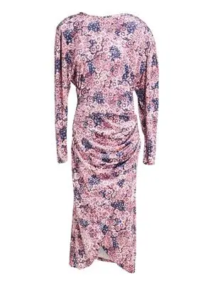 ISABEL MARANT ÉTOILE Isabel Marant Etoile Floral Print Chenille Bodycon Dress
