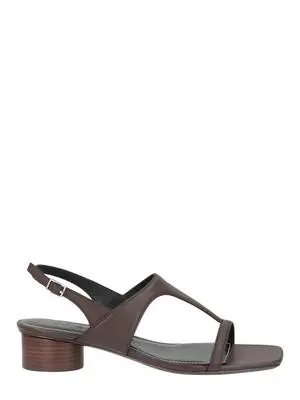 MAXCO. MAXCo. Leather Slingback Sandals With Buckle Fastening