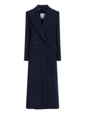 Max Mara Long Double-breasted Coat - Black