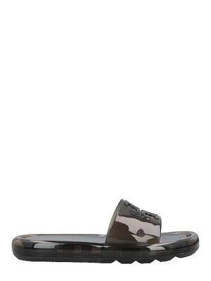 Tory Burch Tory Burch Square Toe Slides Black