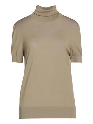 DOLCE & GABBANA Dolce & Gabbana Short Sleeve Turtleneck Wool Knit