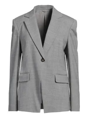 Brunello Cucinelli Single-breasted Blazer - Gray