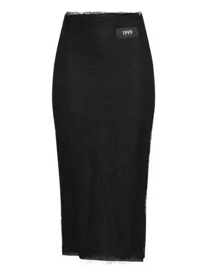 DOLCE & GABBANA Dolce & Gabbana Lace Pencil Skirt