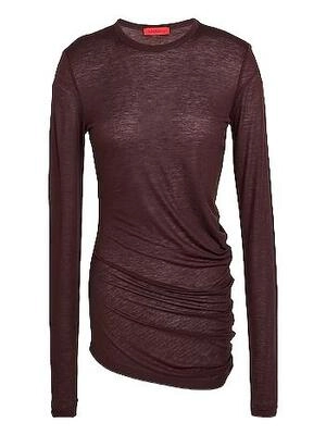 MAXCO. Max&co. Long Sleeve Crewneck T-shirt - Red