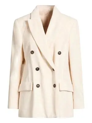 BRUNELLO CUCINELLI Brunello Cucinelli Double-Breasted Corduroy Blazer