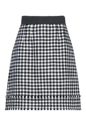 DOLCE & GABBANA Dolce & Gabbana Houndstooth Mini Skirt