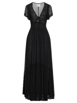 Isabel Marant Étoile Short Sleeve Maxi Dress - Black