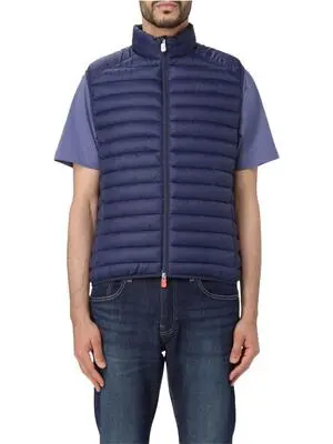 SAVE THE DUCK Giga Quilted Down Vest - Blue