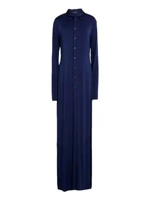 Balenciaga Long Sleeve Shirt Dress - Black