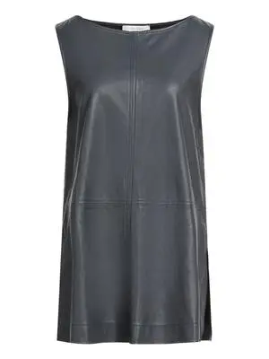 Max Mara Sleeveless Crew Neck Vest - Black