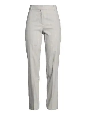 MAXCO. Max&co. Straight-leg Trousers With Belt Loops - Grey