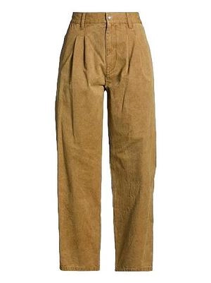Isabel Marant Étoile Canvas Straight-leg Trousers - Brown