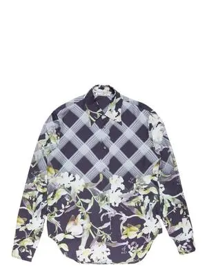 Acne Studios Floral-print Shirt - Black