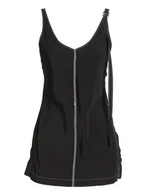 SPORTMAX Sportmax Sleeveless Scoop Neck Crepe Top With Side Slit