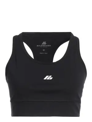 Balenciaga Sleeveless Crewneck Sports Top - Black