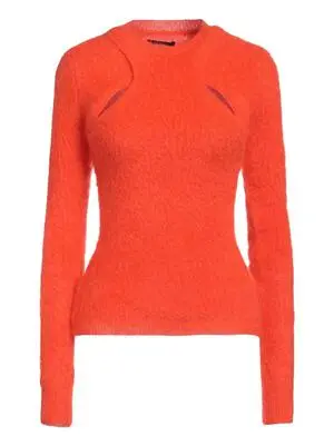 Isabel Marant Étoile Isabel Marant Cut Out Knit Sweater Orange
