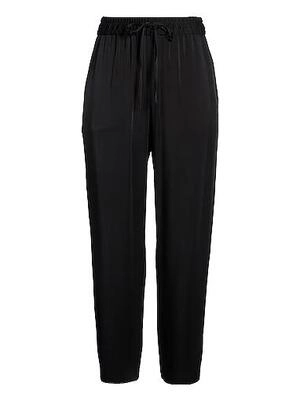 Isabel Marant Étoile Satin Cuffed Pants - Black