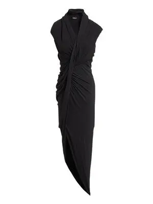 BALENCIAGA Balenciaga Short-Sleeve Draped Top