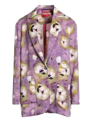 MAXCO. Max&co. Single-breasted Floral Pattern Suit Jacket - Multicolor