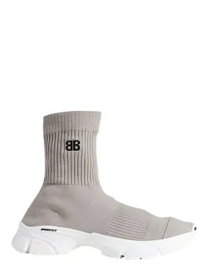 Balenciaga Knitted Sock Sneakers - Gray