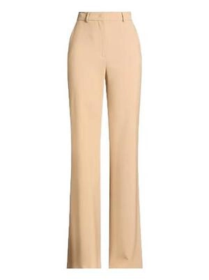 Sportmax Solid Color Bootcut Dress Pants - Nude