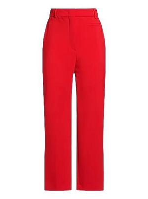 SPORTMAX Sportmax Straight-Leg Wool Trousers With Crystal Embellishments
