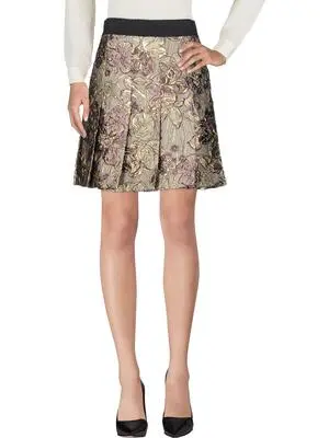 DOLCE & GABBANA Dolce & Gabbana A-Line Floral Brocade Skirt