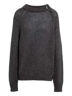 MAXCO. Max&co. Metallic Knitted Jumper - Black
