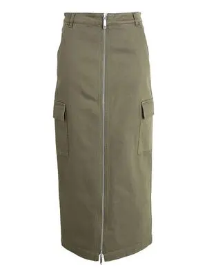 MAXCO. Max&co. Long Cargo Skirt - Green