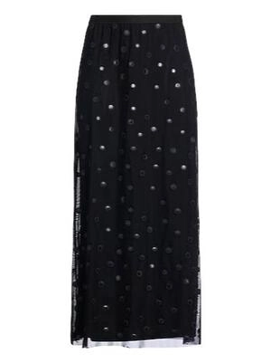MAXCO. MAX&Co. Polka Dot Tulle Midi Skirt