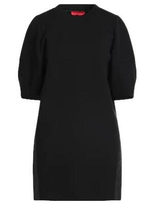 MAXCO. Max&co. Short Sleeve Crewneck Dress - Black