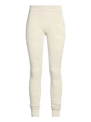 Rick Owens Plain Colour Leggings - White