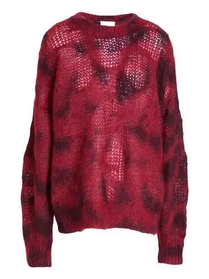 Isabel Marant Étoile Two-tone Open-knit Jumper - Red