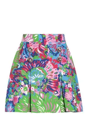Dolce & Gabbana Colorful Printed Midi Skirt - Multicolor