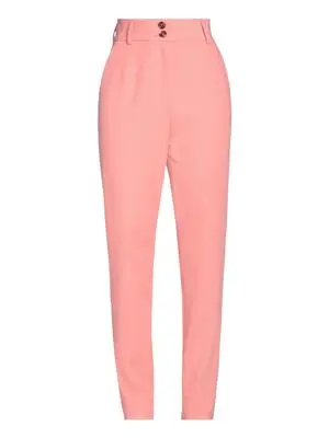 Dolce & Gabbana Solid Color Twill Stretch Pants - Pink