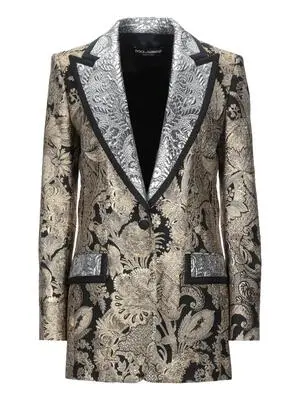 Dolce & Gabbana Floral Brocade Blazer - Multicolor
