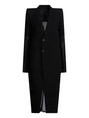 Rick Owens Full-length Wool Jacket - Black