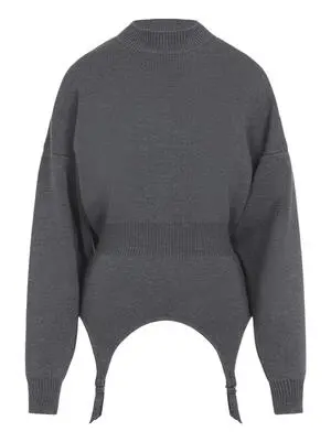 JEAN PAUL GAULTIER The Garter Jumper - Gray